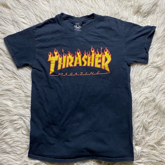 Thrasher | Shirts | Thrasher Men Tshirt Logo Graphic Skateboard ...